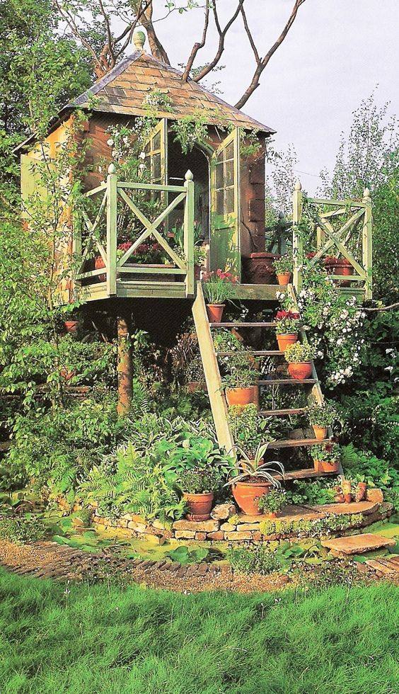 54 top idées de cabanes dans les arbres